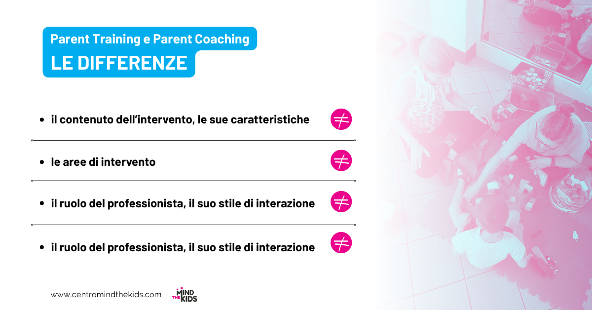 Parent Training e Parent Coaching a confronto: differenze e ...